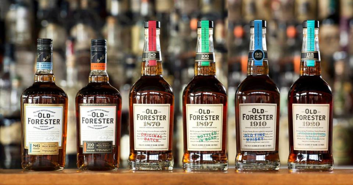 Old Forester 1920 Prohibition Style Bourbon Whiskey - Old Port Spirits